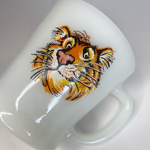 Kitchen | Anchor Hocking Fire King Exxon Tiger Mug | Poshmark